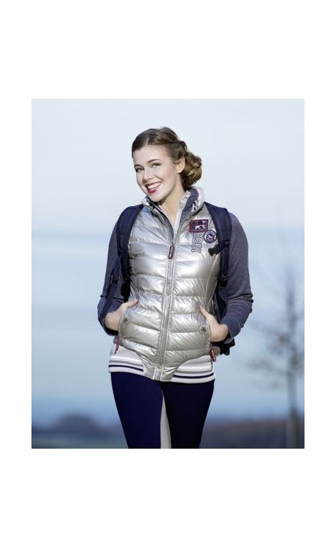 HKM Pro Team bodywarmer Performance, Zilver